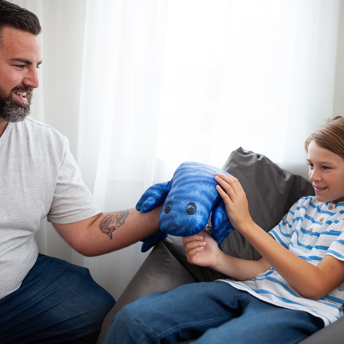 FDMT Manimo Weighted Blue Frog 2.5Kg