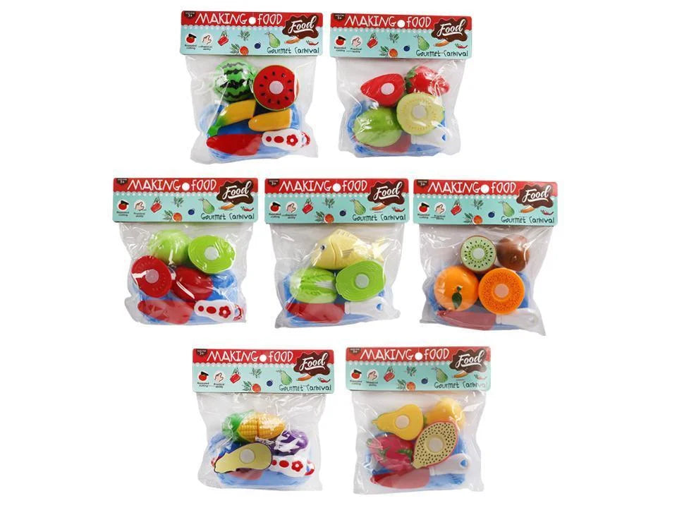 Plastic Cutting Food Set